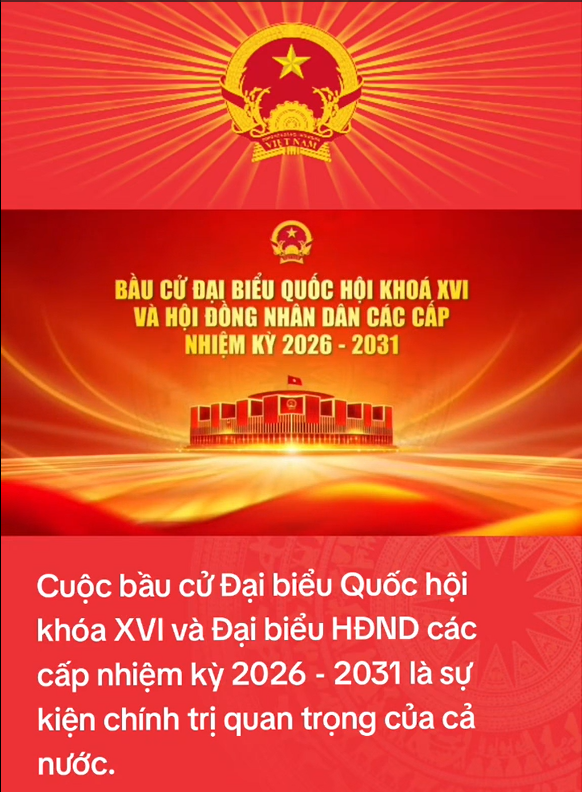 Cuộc bầu cử đại biểu quốc hội khóa XVI và đại biểu hội đồng nhân dân ...